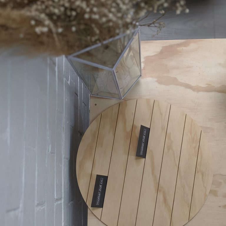 Circle Display Tray | Market Stall Co, Made In Melbourne